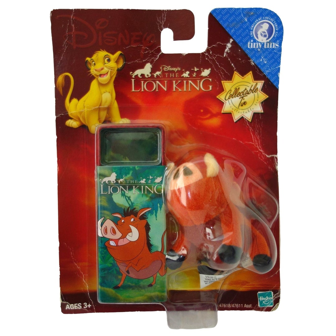 Vintage 2003 Disney the Lion King Pumbaa Mini Plush - Etsy