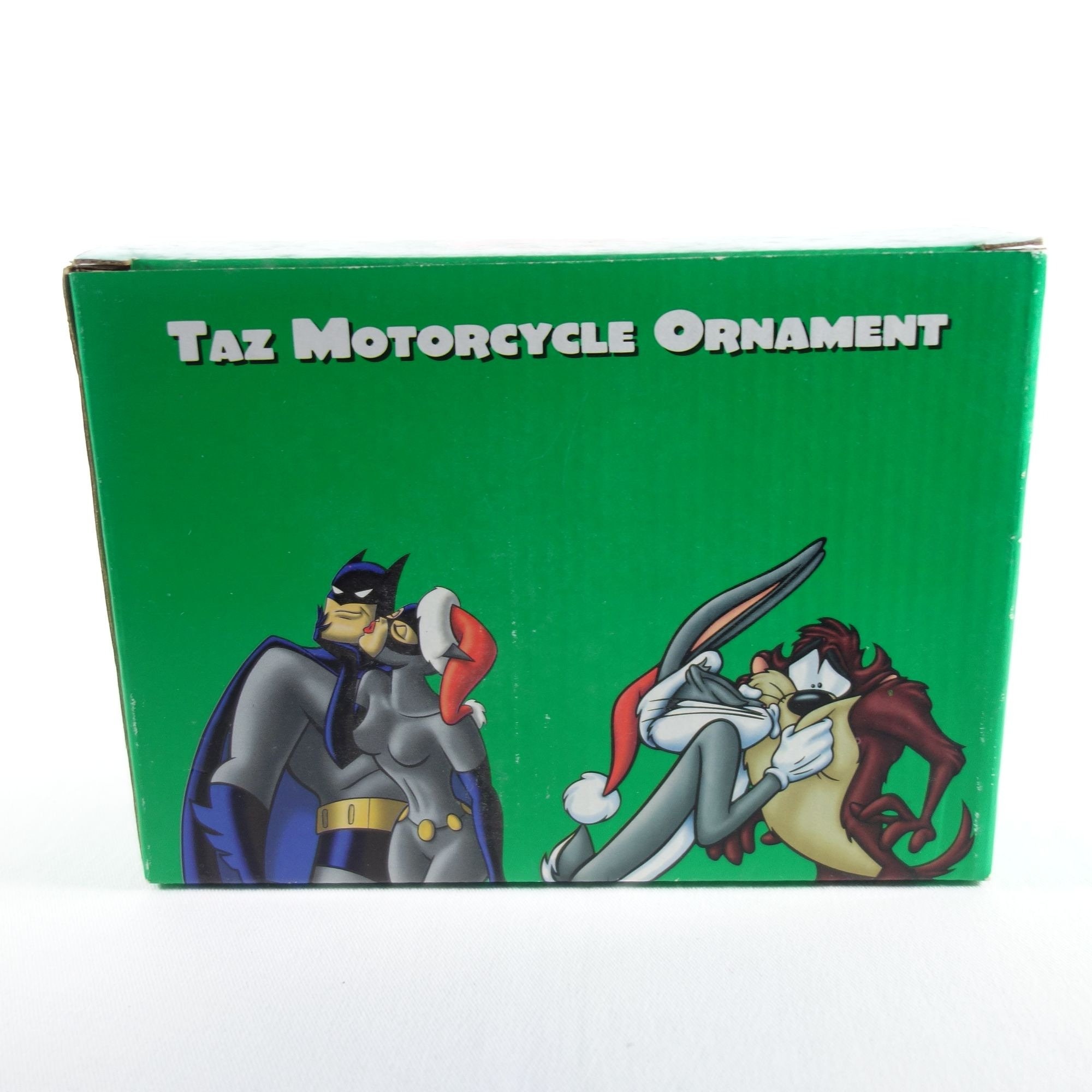 Vintage 1998 Warner Bros Studio Store Taz Motorcycle Christmas Ornament ...