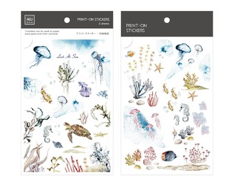 MU Print-on Sticker Pot Plants | Etsy