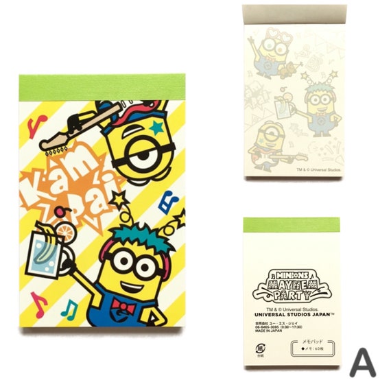 Paper Stationery Bob the Minion mini memo pad etna.com.pe