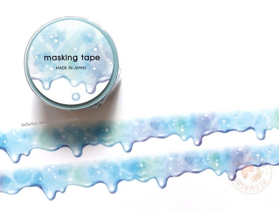 Mind Wave Water Die Cut Washi Tape | Etsy