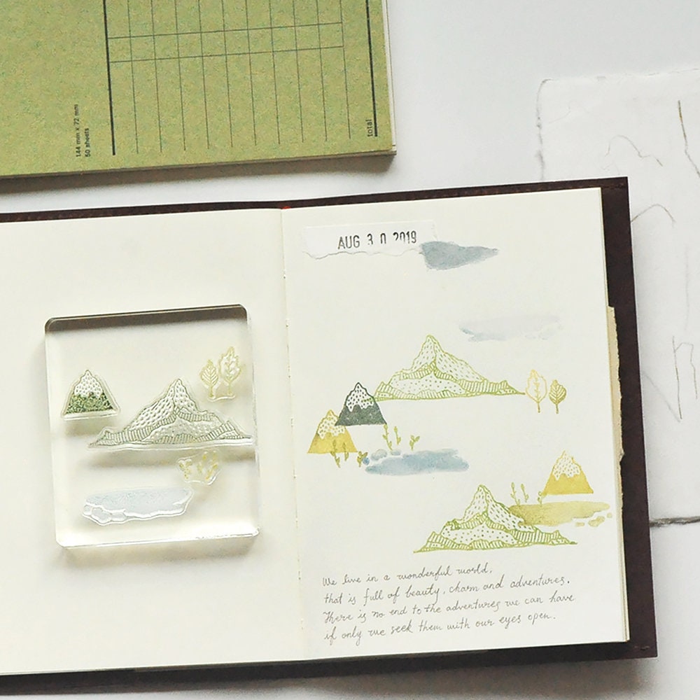 MU Clear Stamp Set 11 | Etsy