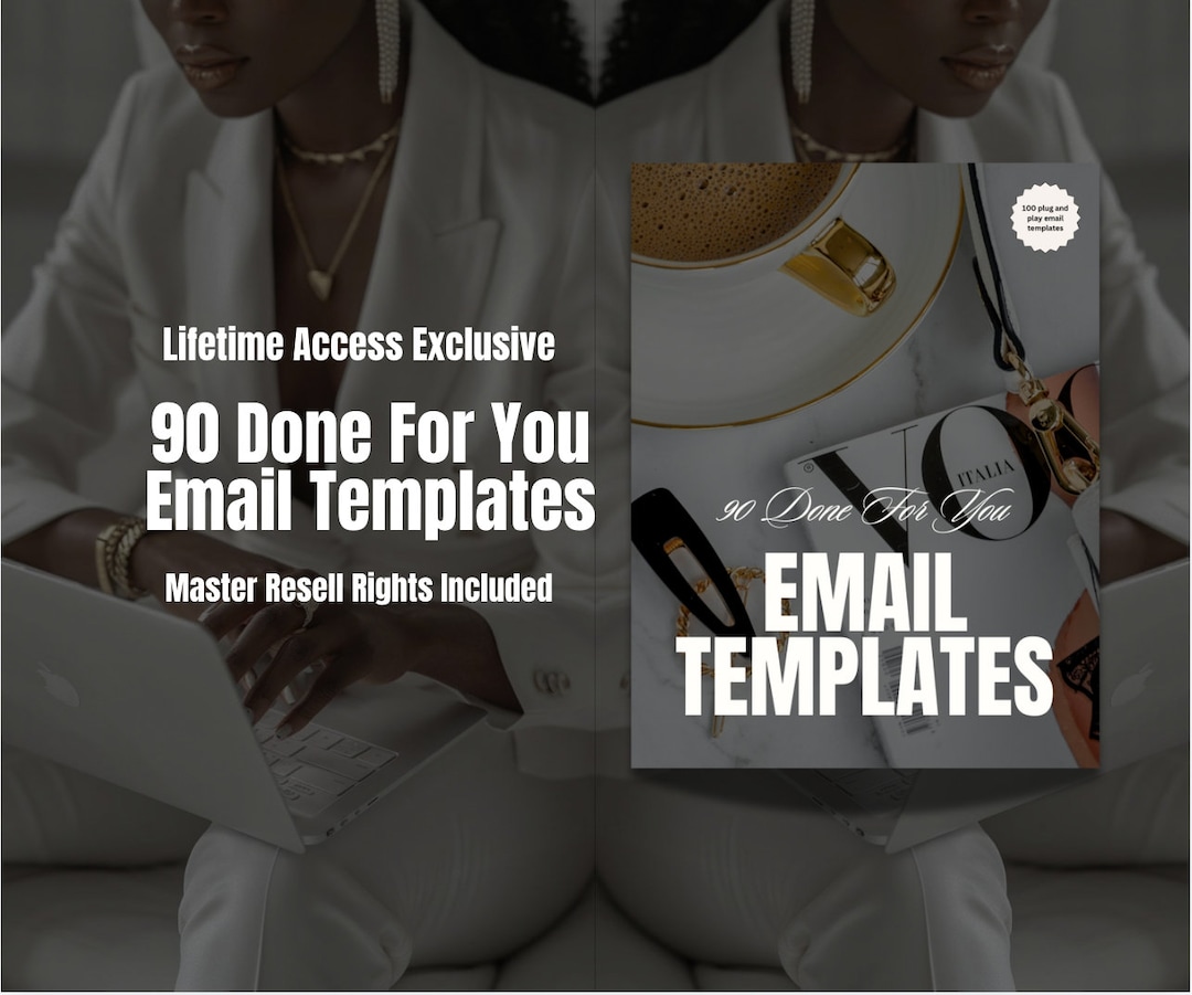 90 Done for You Email Templates With MRR - Etsy