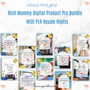 Rich Mommy Bundle 2024 PLR Ebook Set| Mom Boss Content Pack| Instant ...