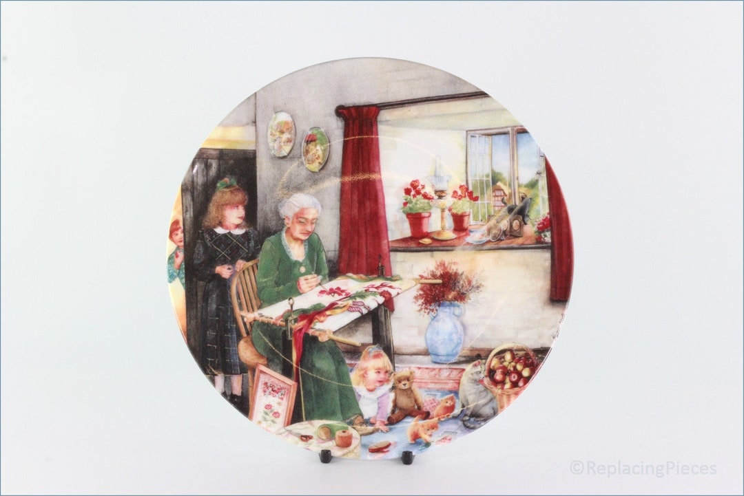Royal Doulton - Old Country Crafts - the Embroideress (no.9) - Etsy