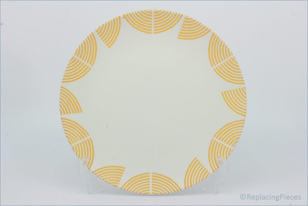 Habitat - Block Print - Dinner Plate - Etsy