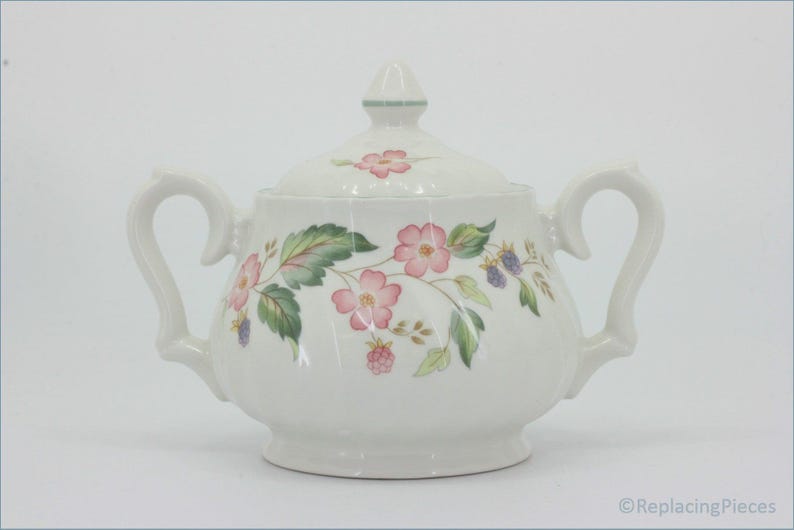 BHS - Victorian Rose - Lidded Sugar Bowl - Etsy