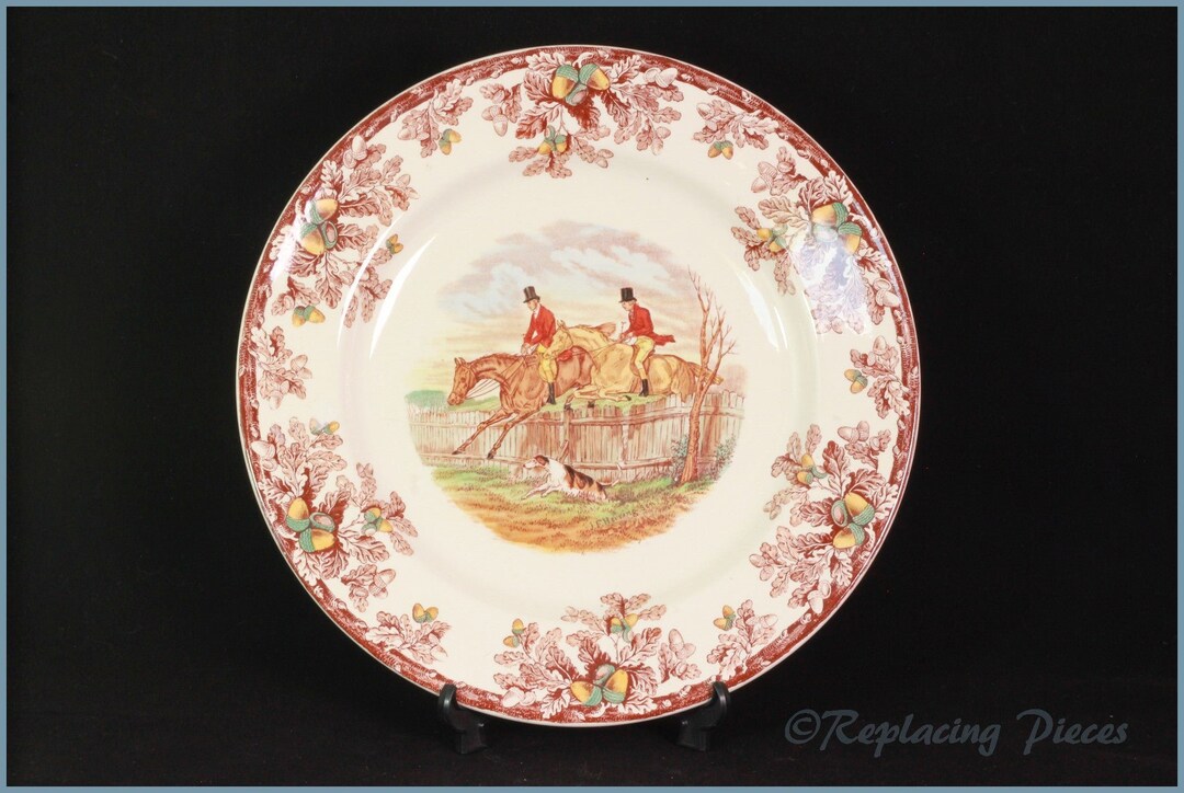 Spode - Hunting Scene - Dinner Plate (first Over) - Etsy