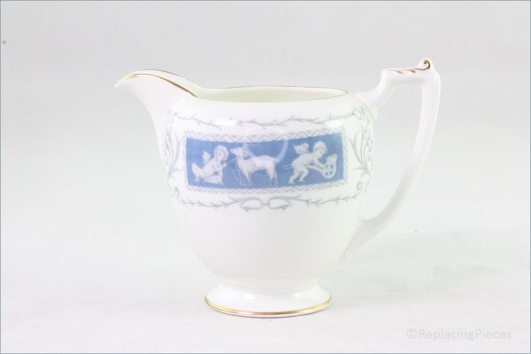 Coalport - Revelry Blue - Milk Jug - Etsy