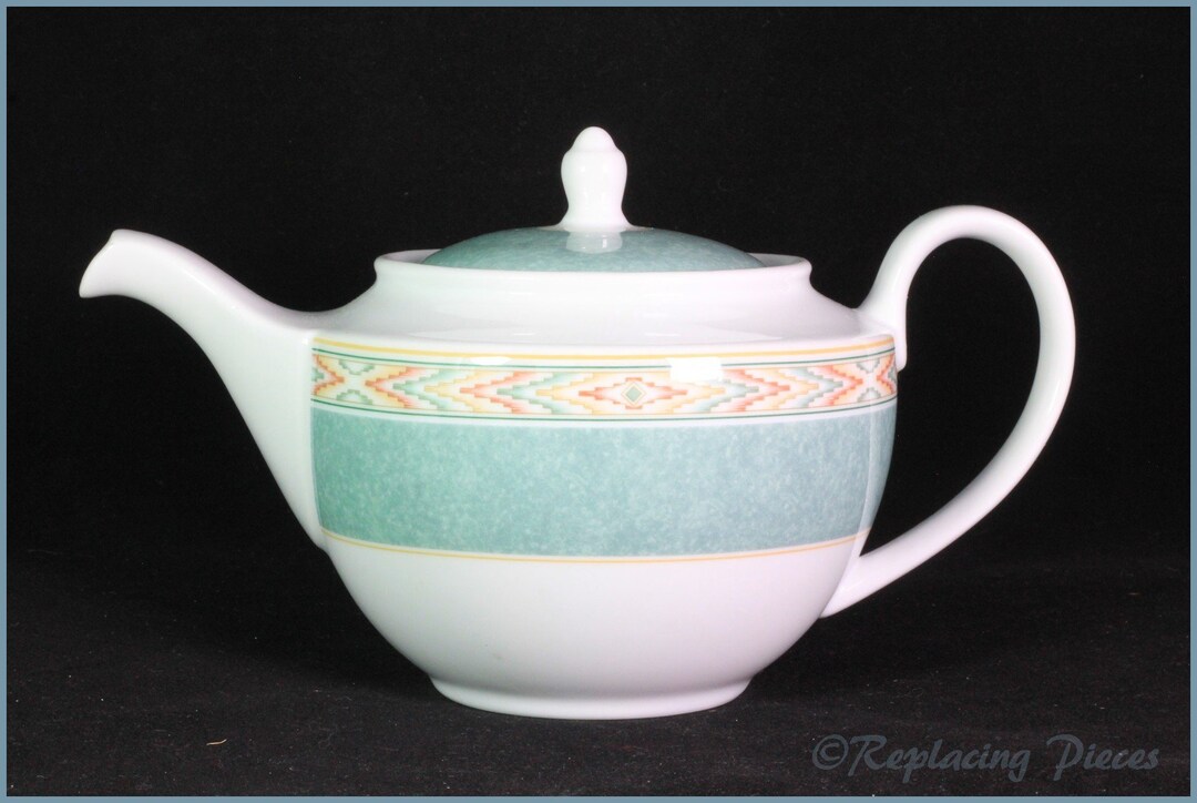 Wedgwood Aztec Teapot - Etsy