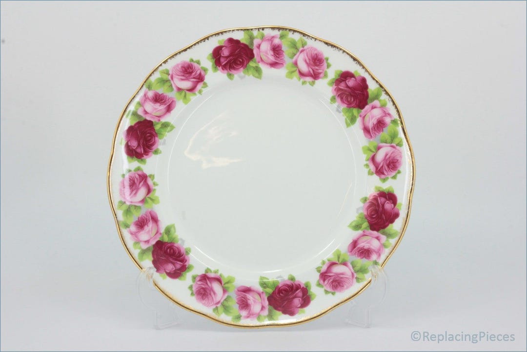 Royal Albert - Old English Rose - Dinner Plate - Etsy