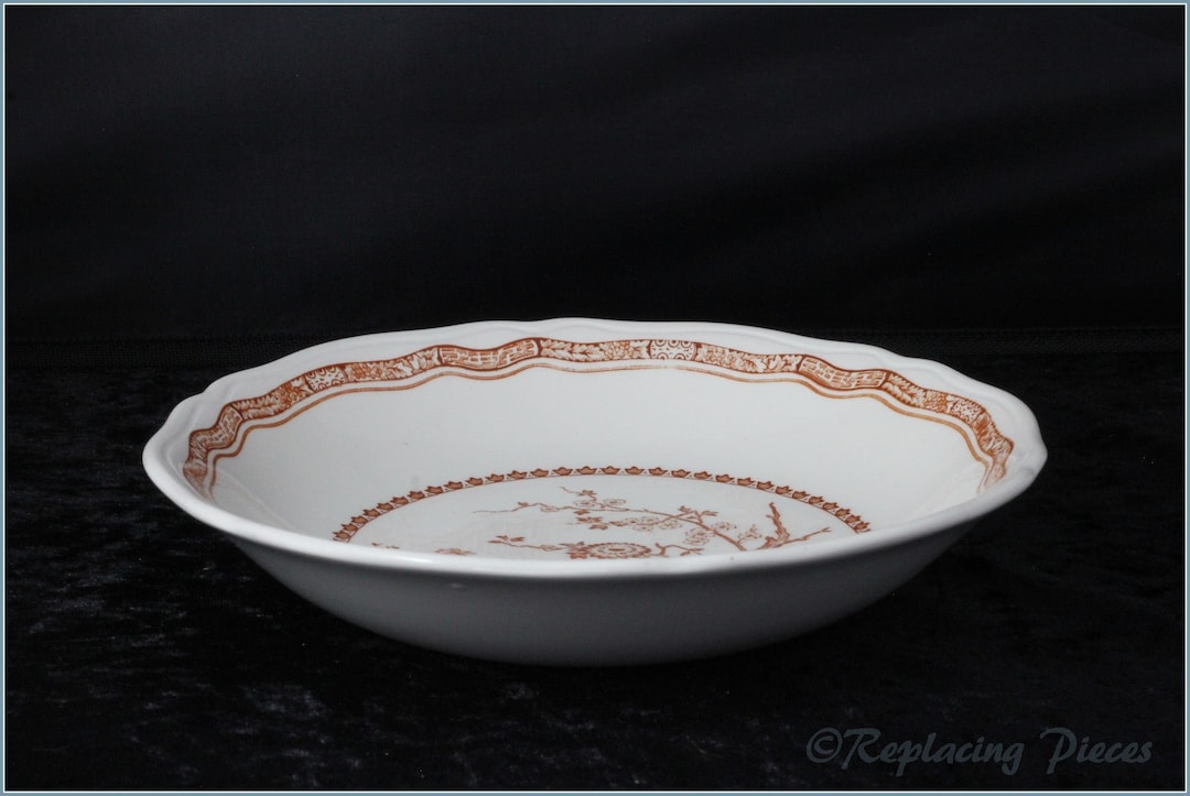 Furnivals - Quail (brown) - 7 5/8" Soup Bowl - Etsy