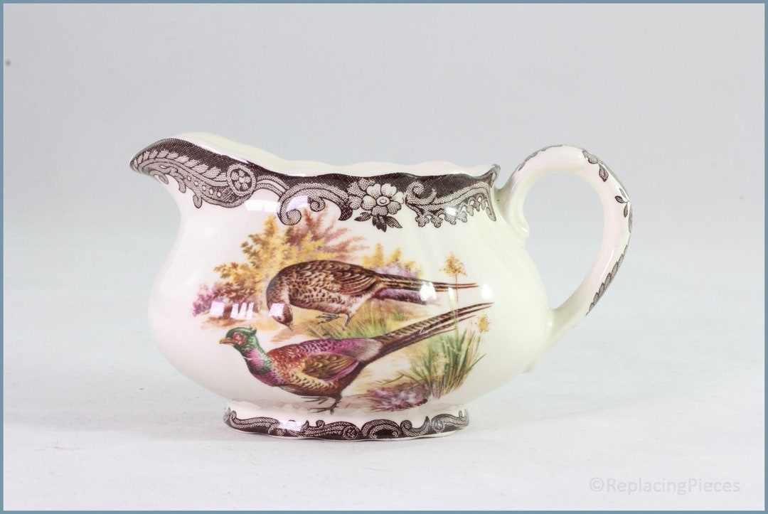 Palissy Game Series birds Milk Jug - Etsy