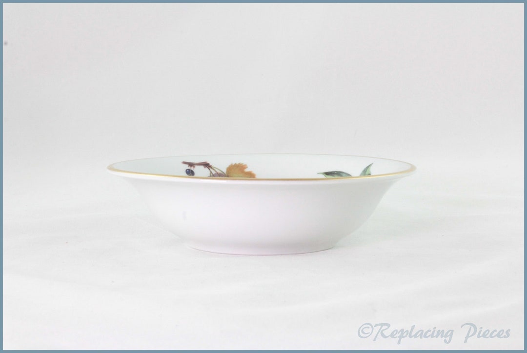 Royal Worcester - Evesham Gold - 6 3/4" Cereal Bowl (flared Rim) - Etsy