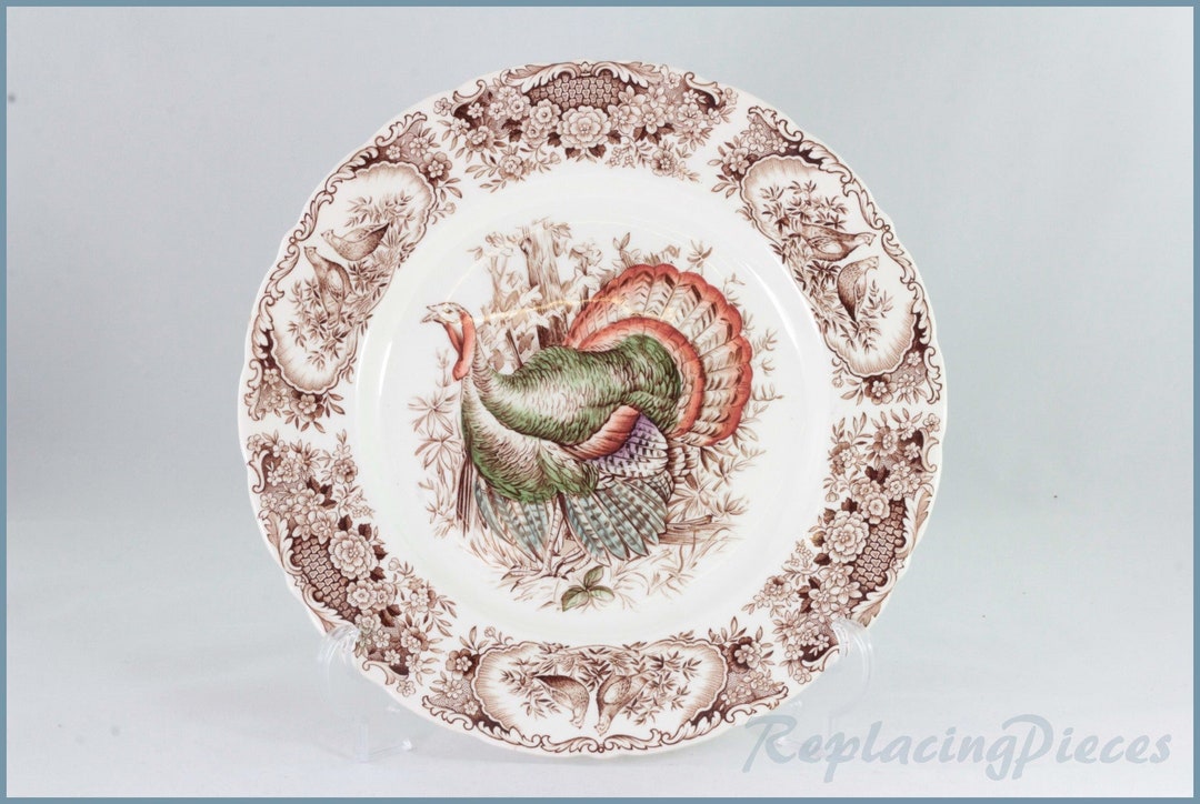Johnson Brothers - Wild Turkey Native American - Dinner Plate - Etsy