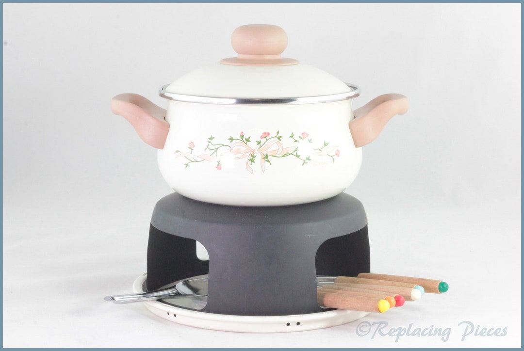 Johnson Brothers Eternal Beau Fondue Set - Etsy