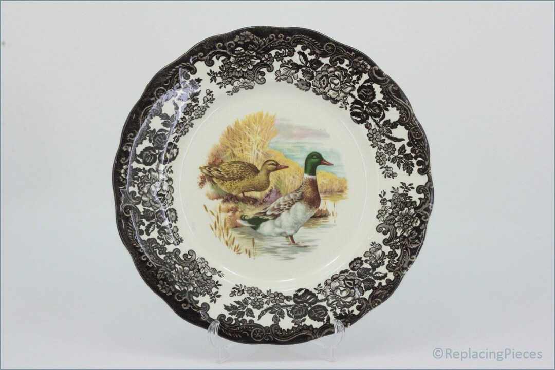 Palissy - Game Series (birds) - Dinner Plate (mallard) - Etsy