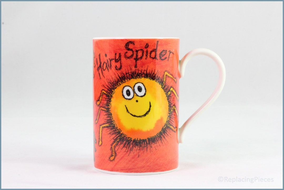Dunoon Hairy Scarys Mug spider - Etsy
