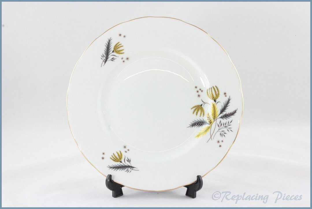 Colclough - Stardust (6791) - 8 1/8" Salad Plate - Etsy