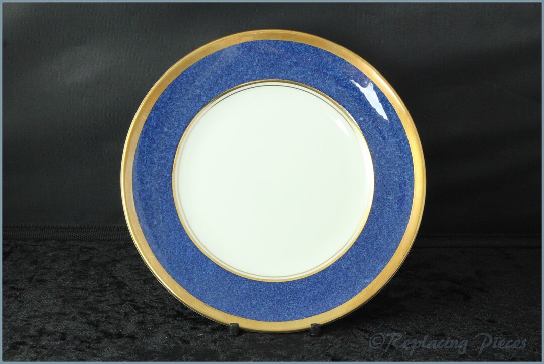 Coalport Athlone Blue Dinner Plate - Etsy