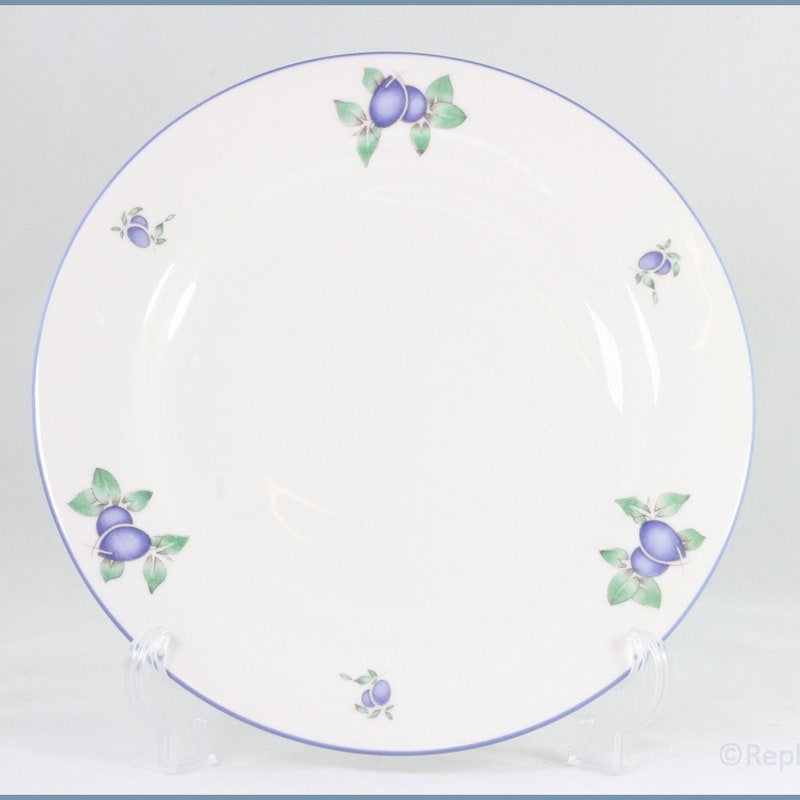 Vintage Blueberry Plate - Etsy UK