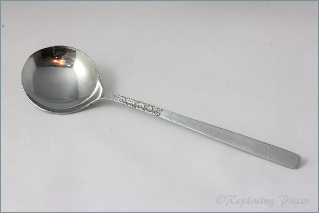 Viners Love Story Soup Spoon - Etsy UK