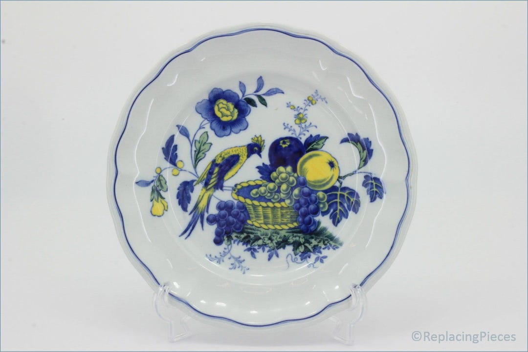 Spode - Blue Bird (S3274) - 6 5/8" Side Plate - Etsy