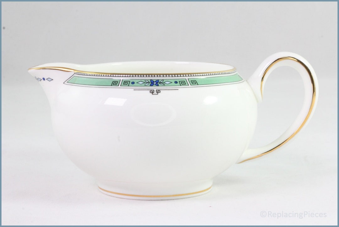 Wedgwood - Jade - Milk Jug (short) - Etsy