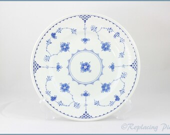 Antique Furnivals Denmark Blue & White Oval Serving Dish - Etsy