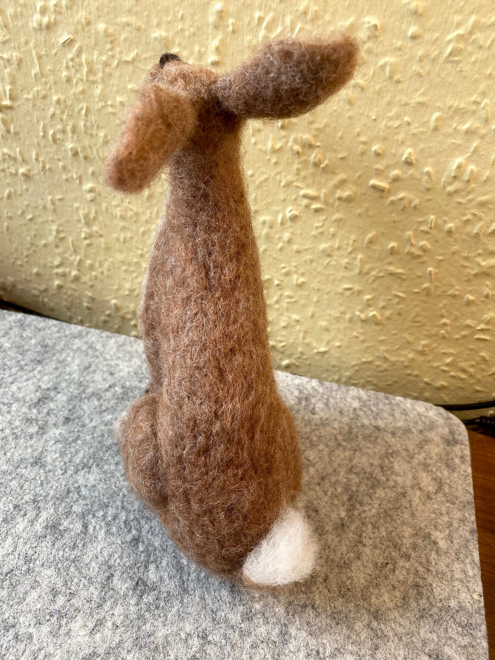 Needlefelt Sitting Hare Digital Download Tutorial - Etsy