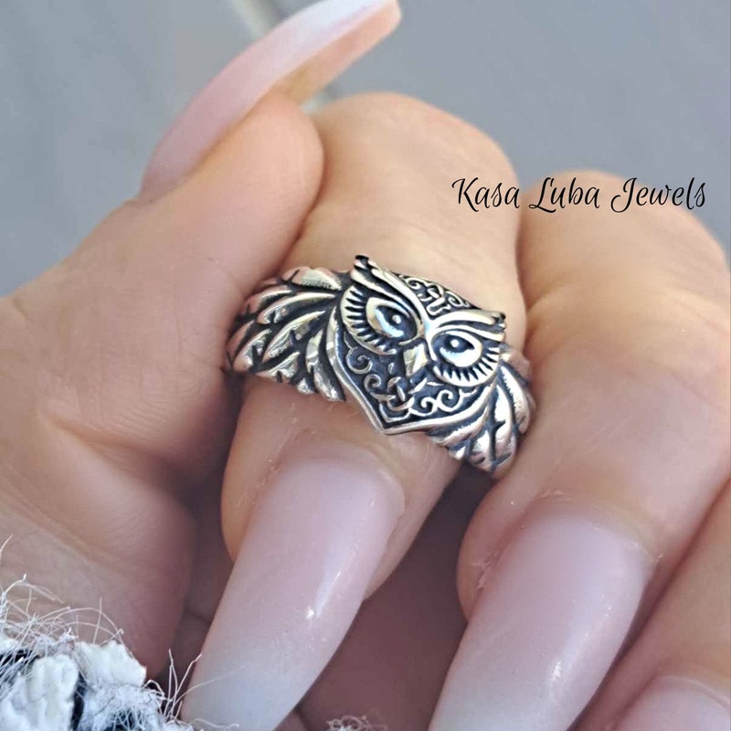 Owl Rings - Etsy