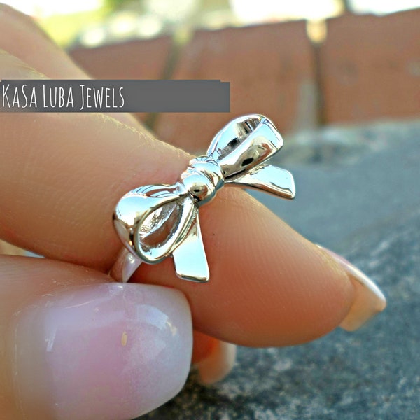 Bow Ring - Etsy