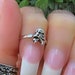 Crossbone Skull Toe Ring, Skull Ring, Skull Toering, Silver Toerings ...