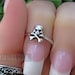 Crossbone Skull Toe Ring, Skull Ring, Skull Toering, Silver Toerings ...