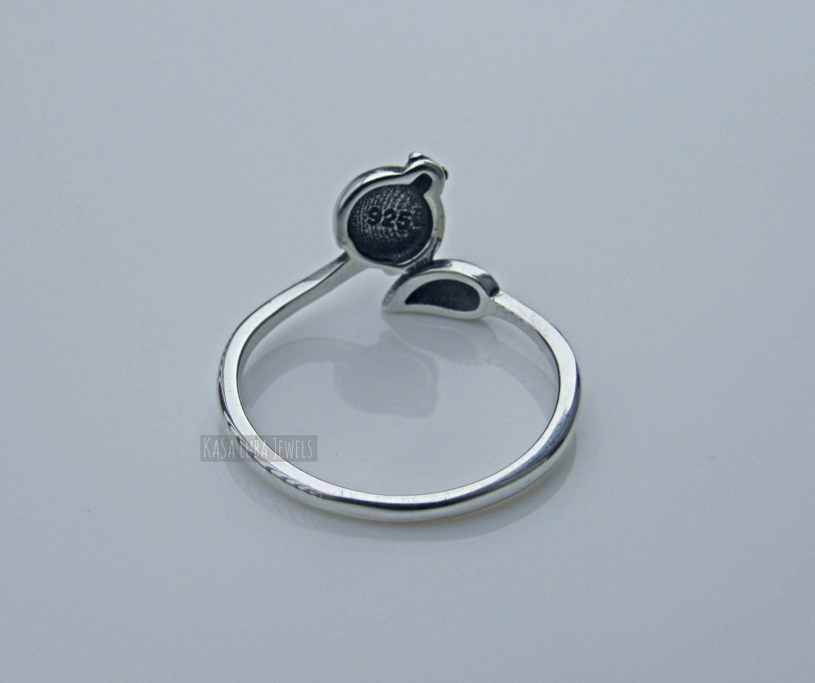 Ladybug Solid Silver Ring Lady Bug Jewelry Womens - Etsy