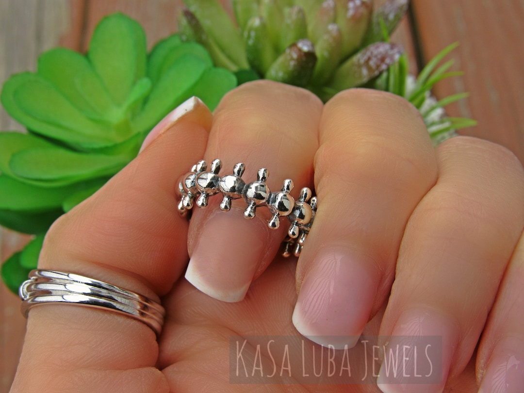 Backbone Bones Sterling Silver Ring, Skull Ring, Bone Ring, Silver Ring ...