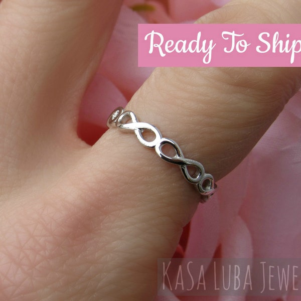 Infinity Ring Eternity - Etsy