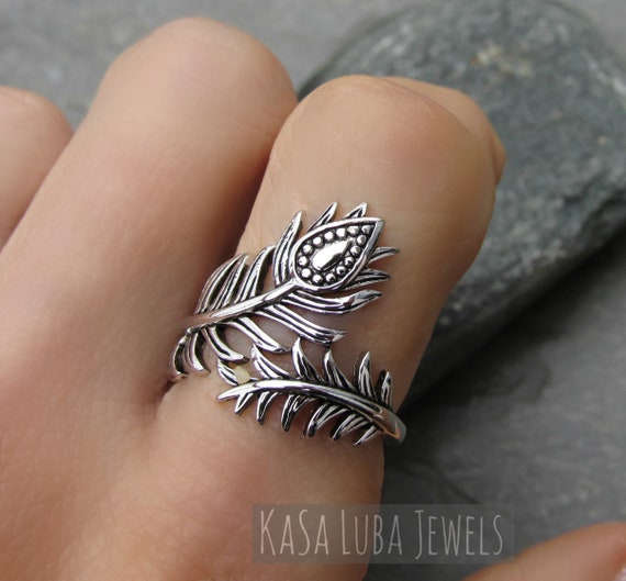 Unique sterling silver rings for women store