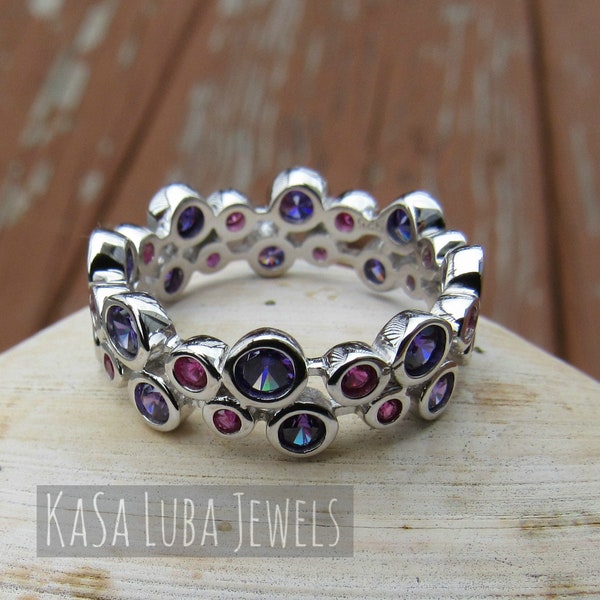 Ruby and Amethyst - Etsy