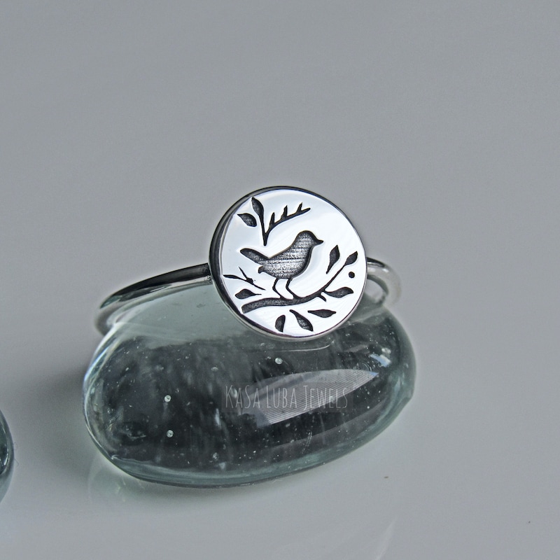 Bird Ring - Etsy