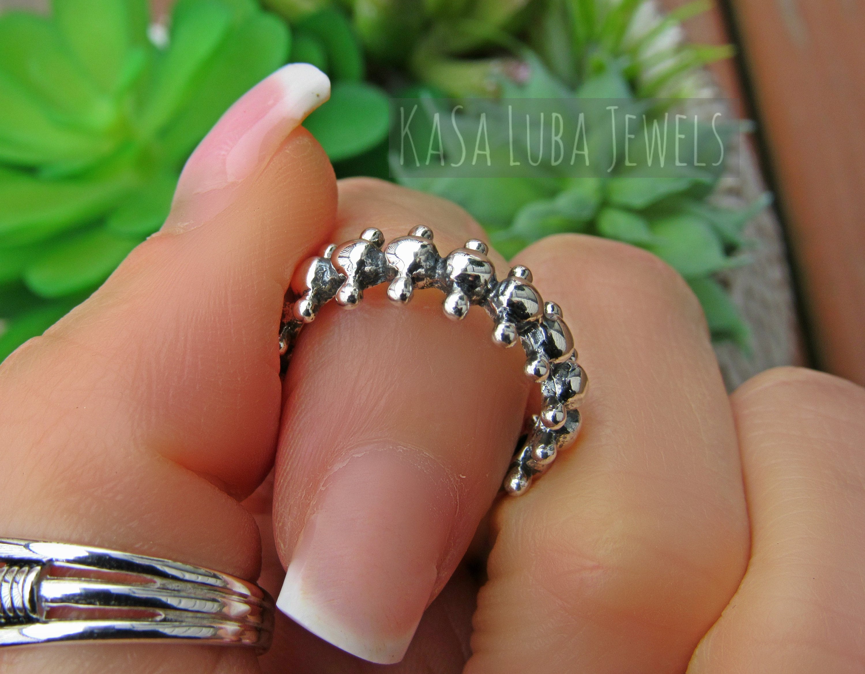 Backbone Bones Sterling Silver Ring Skull Ring Bone Ring | Etsy