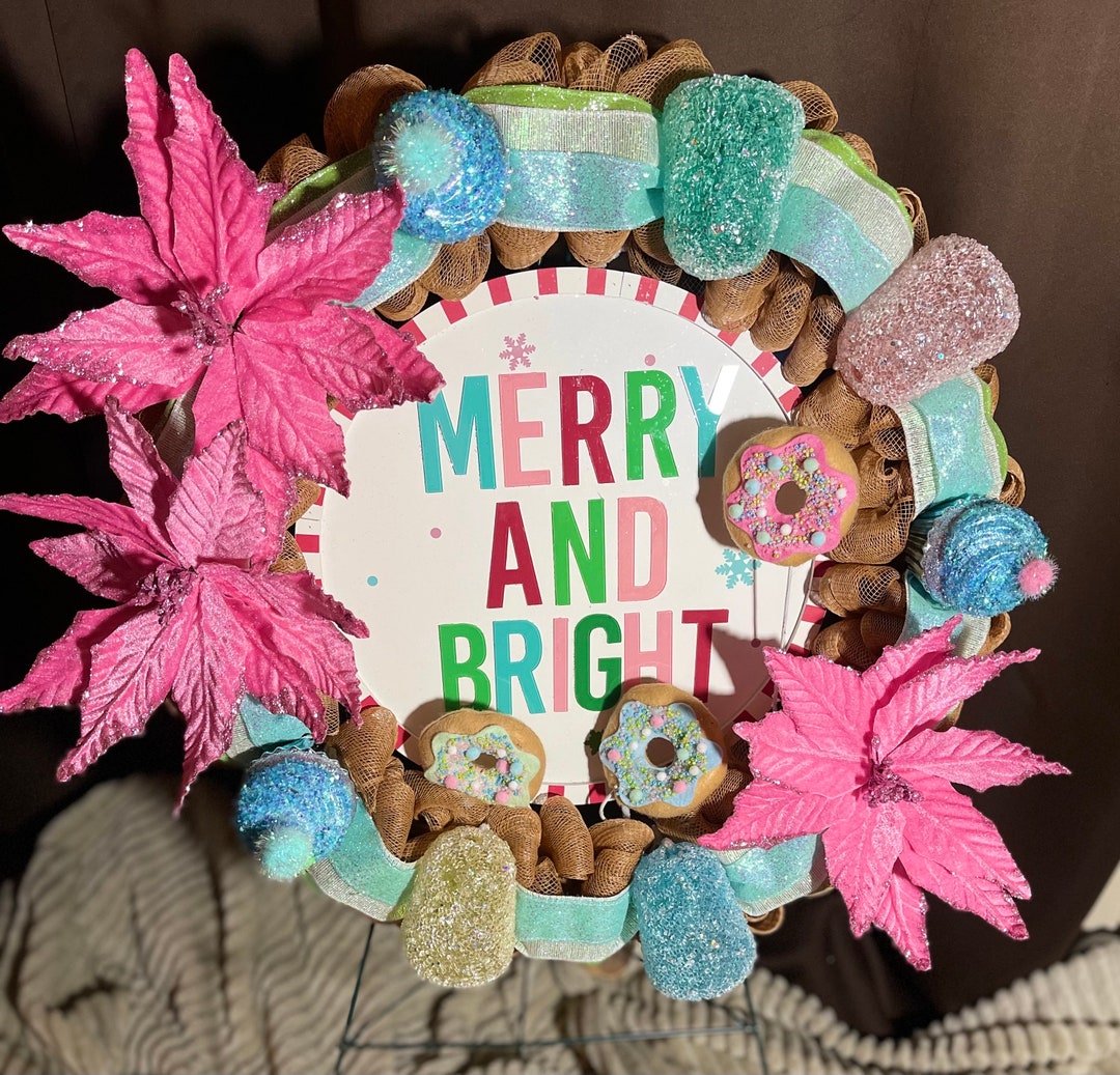 Gingerbread Wreath - Etsy