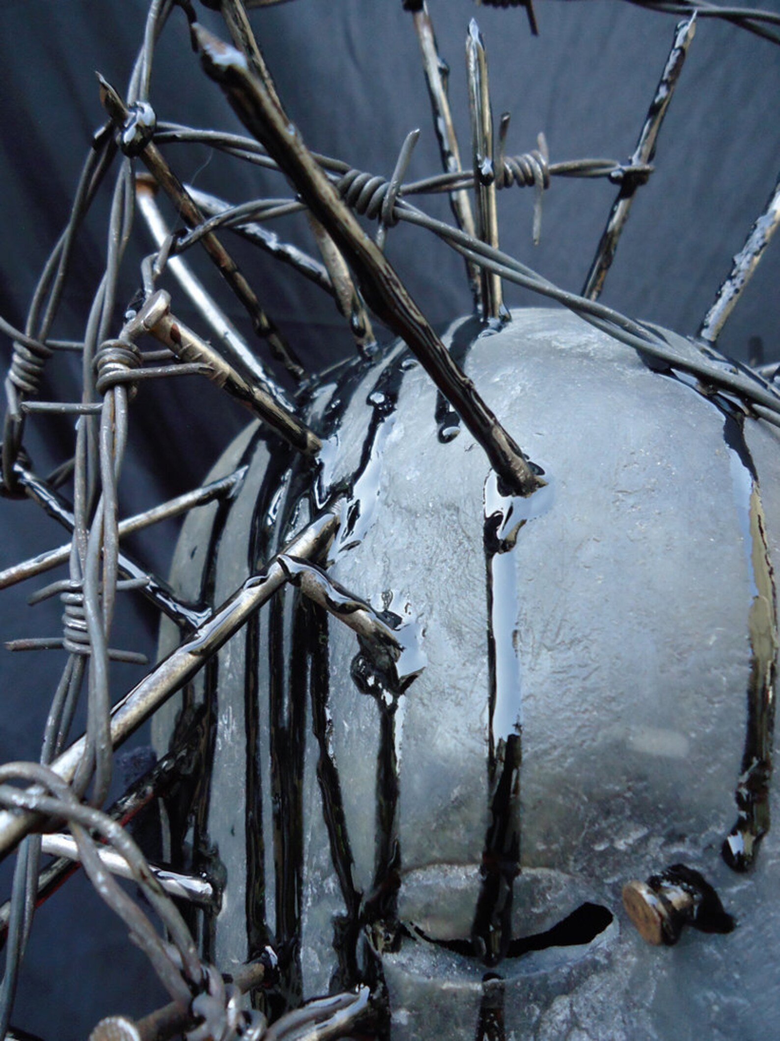 Horrorhalloween Costume Spooky Mask Freaky Maskhorror - Etsy