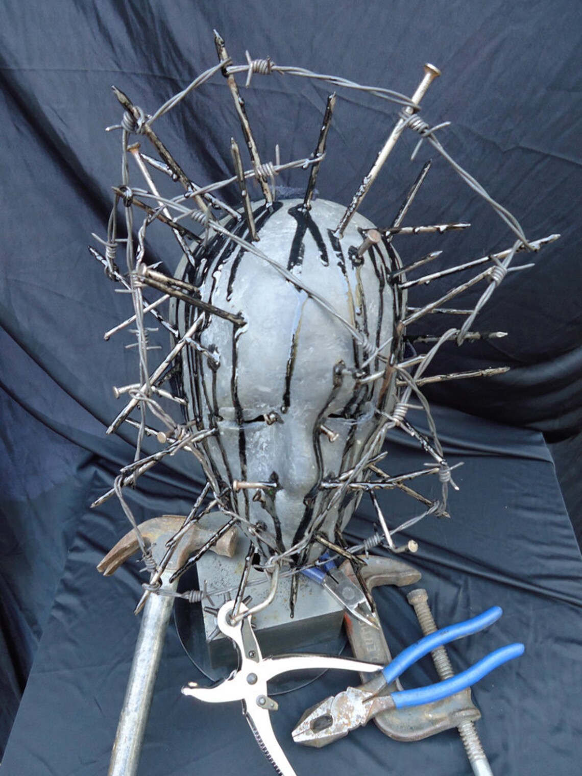 Horror,halloween Costume, Spooky Mask, Freaky Mask,horror Prop ...