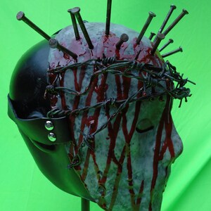 Macabre Art Mask,nightmare Fuel,gore Art ,horror Mask,halloween Costume ...