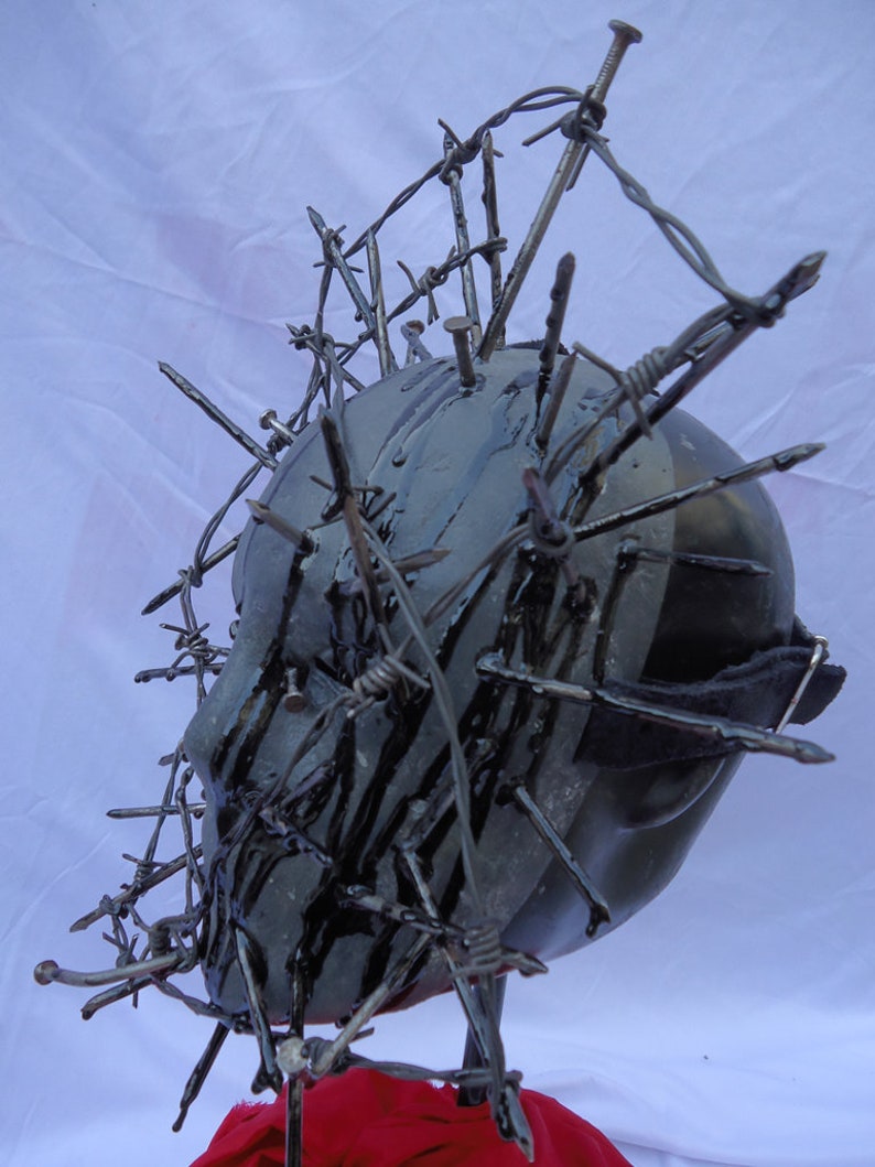 Horrorhalloween Costume Spooky Mask Freaky Maskhorror - Etsy