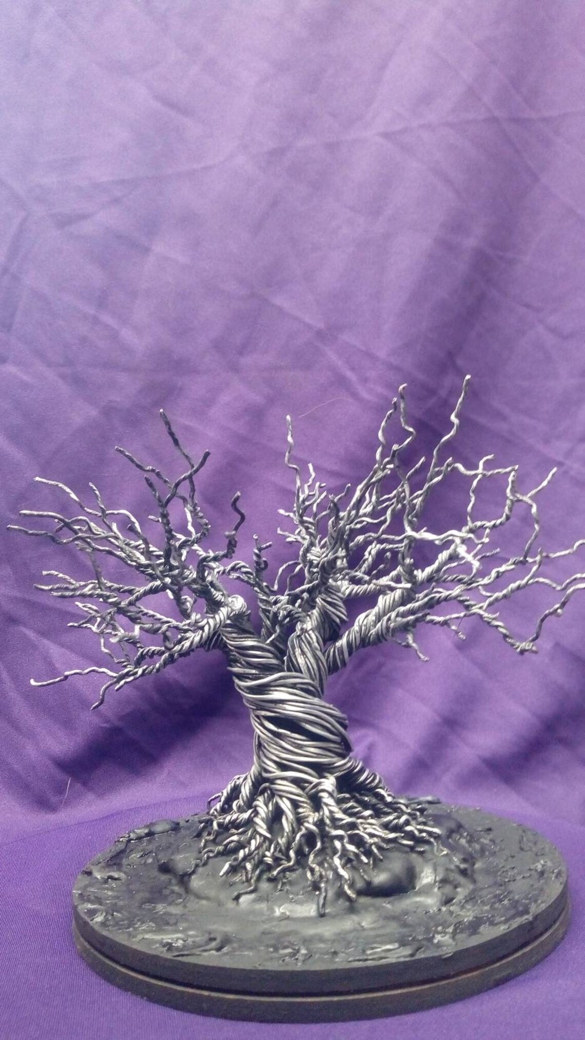 Gothic Wire Treecreepy Oakwire Tree of Life Wire Sculpture | Etsy