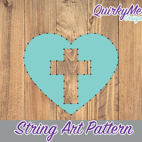 String Art Cross - Etsy
