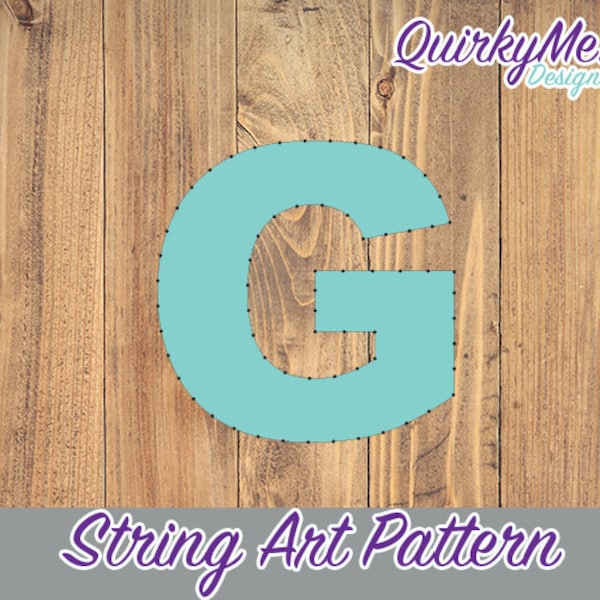 Letter String Art - Etsy