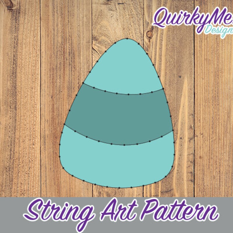 Candy Corn Template - Etsy